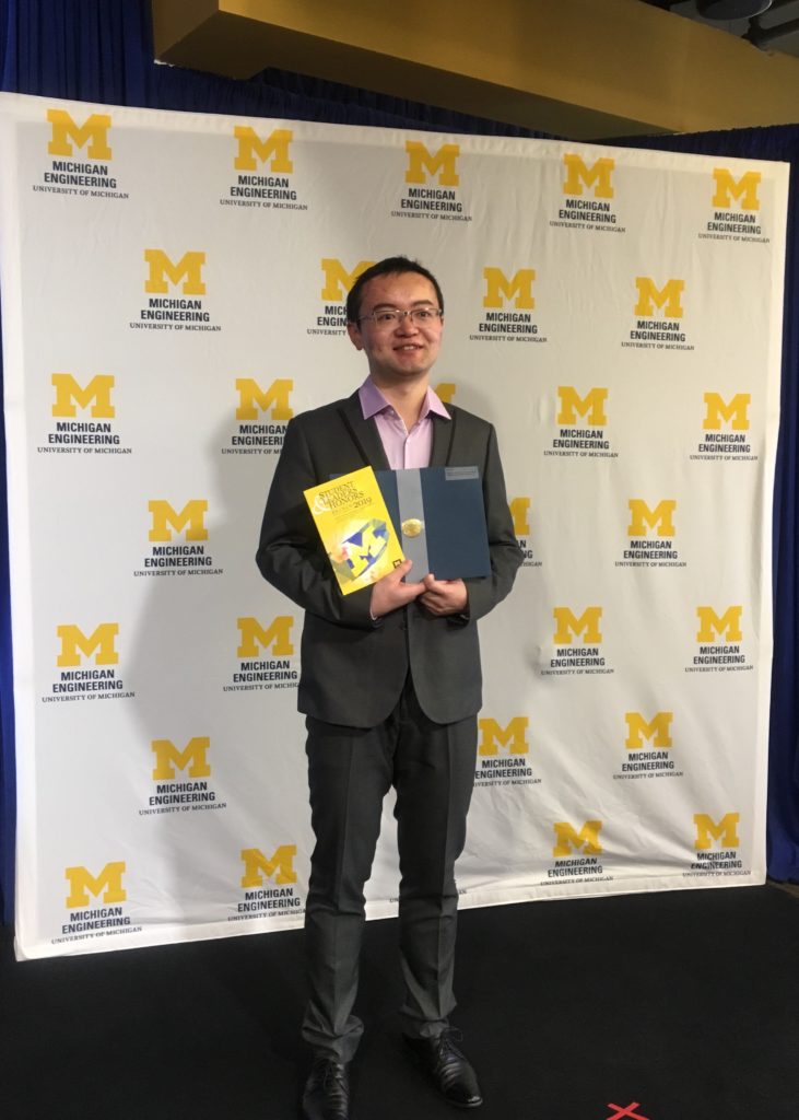 Xin Zan awarded Richard F. and Eleanor A. Towner Prize for ...